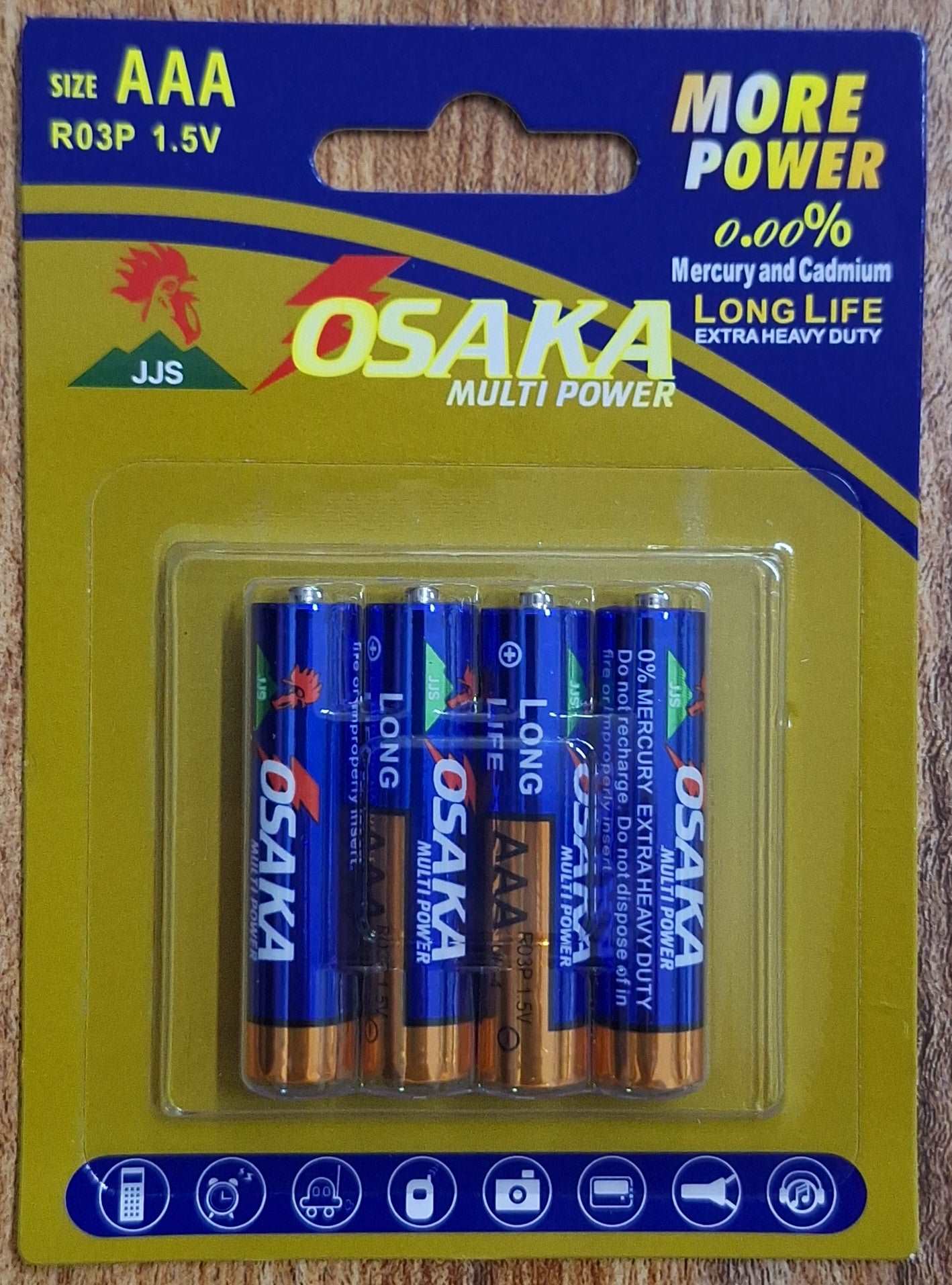 AAA 1.5V Osaka Batteries – Little Tokyo SA