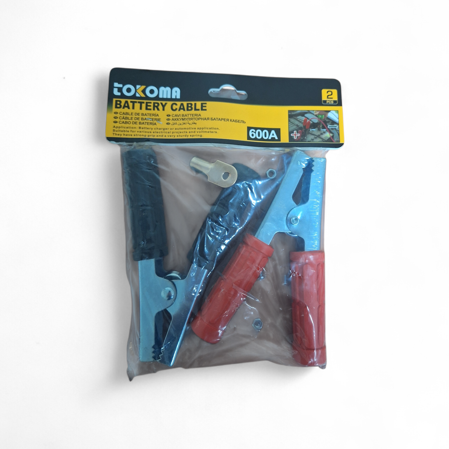 Tokoma 600A DC Jumper Cable Clamp set | Tokoma