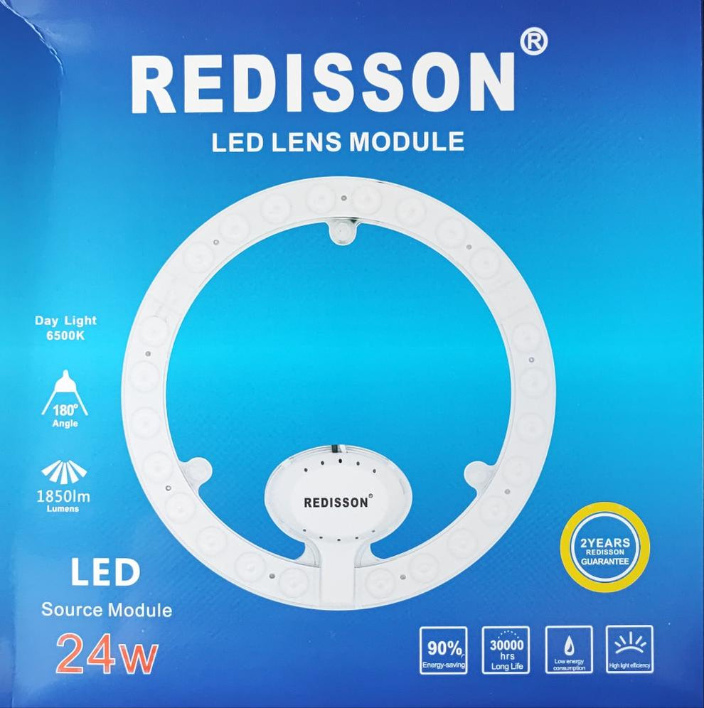 Redisson 24W Round LED Lens Module | Little Tokyo SA