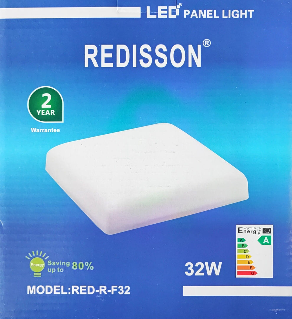 REDISSON *SUPER BRIGHT* 36W Square LED Light Panel | Little Tokyo SA