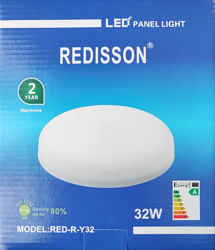 REDISSON *SUPER BRIGHT* 32W Round LED Light Panel | Little Tokyo SA