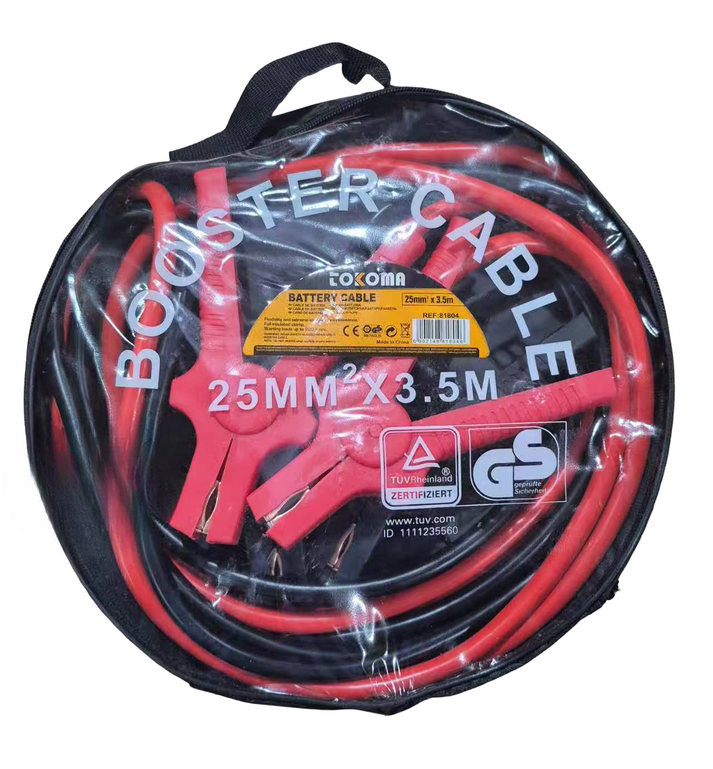 Tokoma Heavy Duty Booster Cables - 25mm x 3.5m | Tokoma | Little Tokyo SA