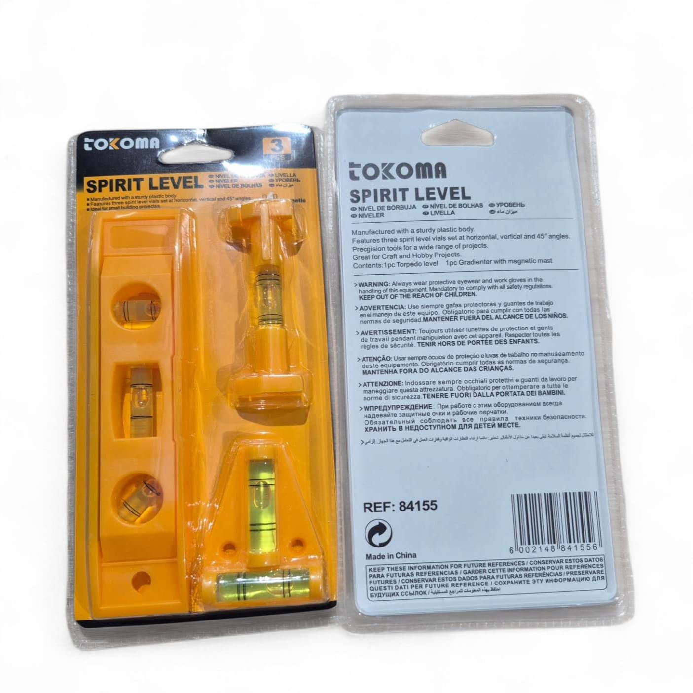 Tokoma 3pcs High Quality Spirit Level | Little Tokyo SA