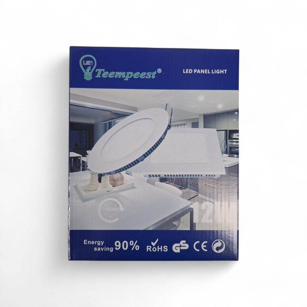 Teempeest 12W Round LED Panel Light | Little Tokyo SA